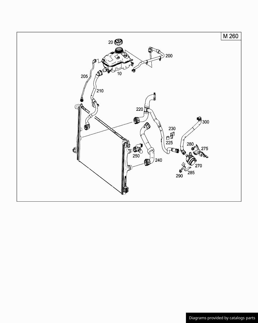 Mercedes Benz Coolant Line A1775017700 - LLLParts