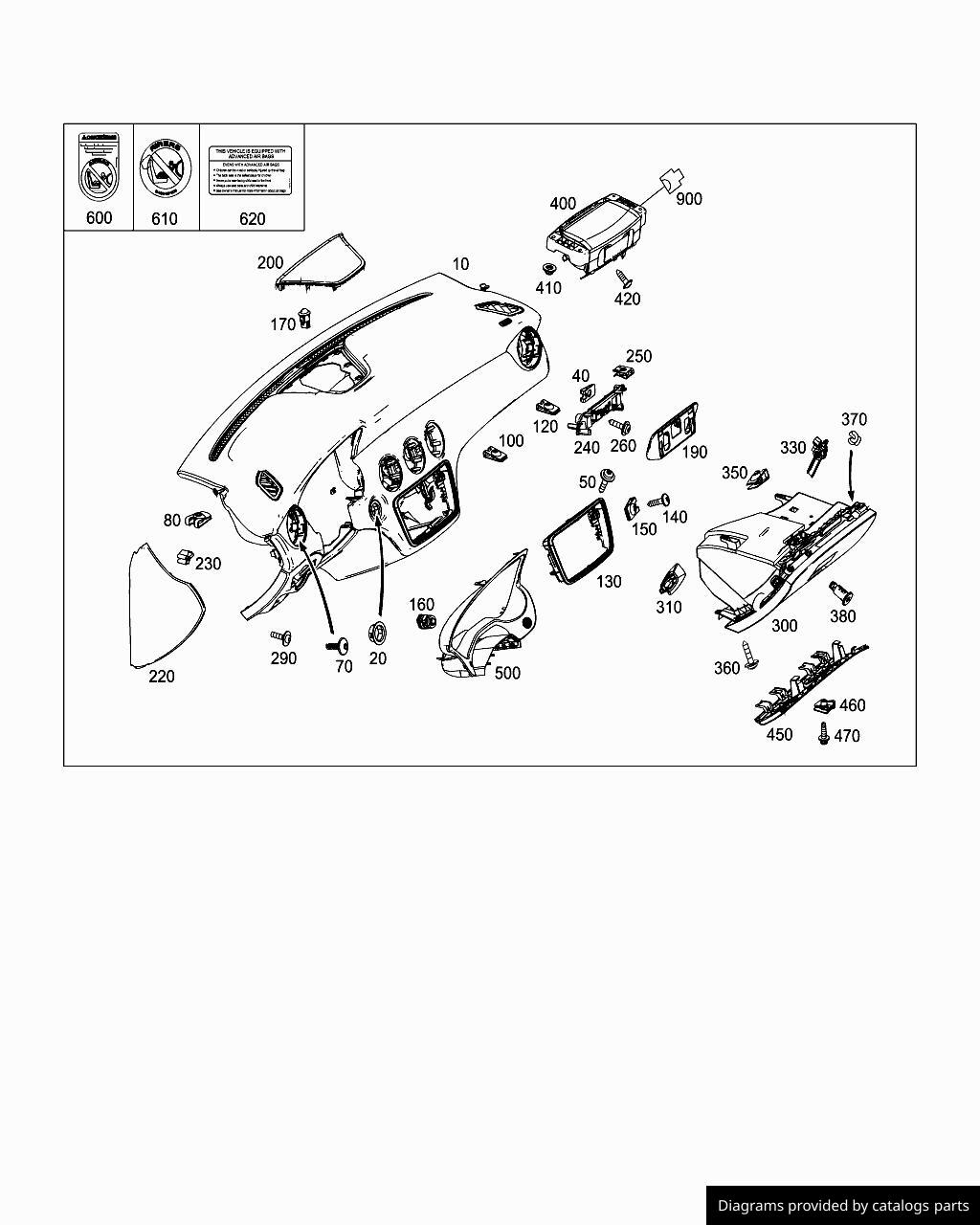 Mercedes Benz Adhesive Label A2108171220 - LLLParts